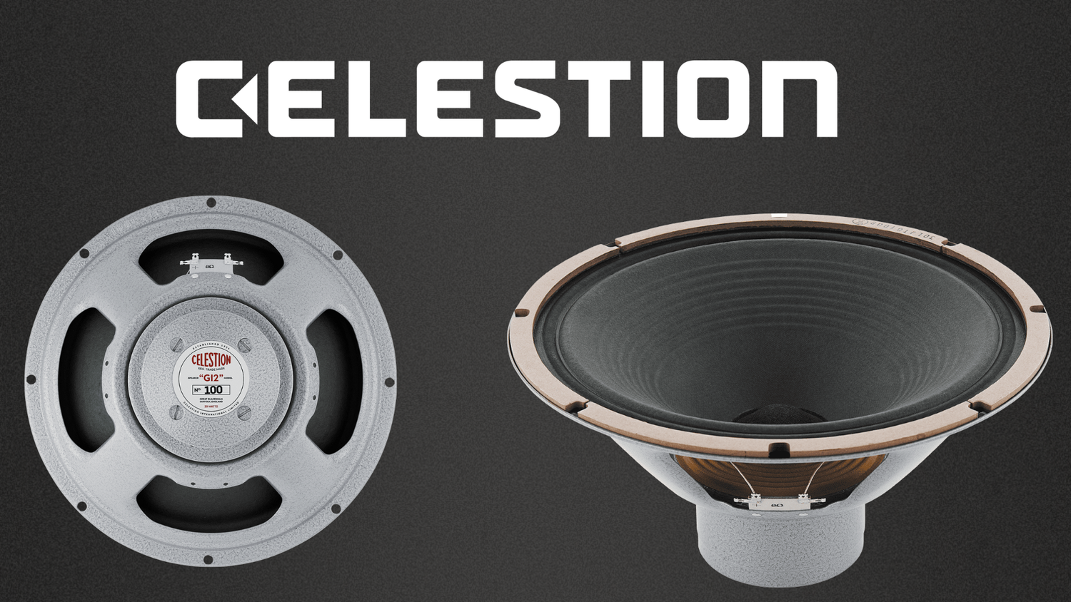 MEET THE Celestion 100 GUITAR SPEAKERS! — Algam Benelux