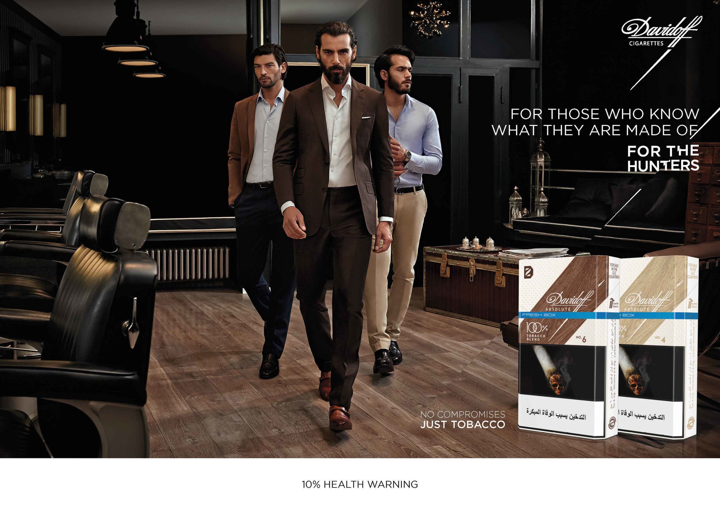 Davidoff Cigarettes Warning