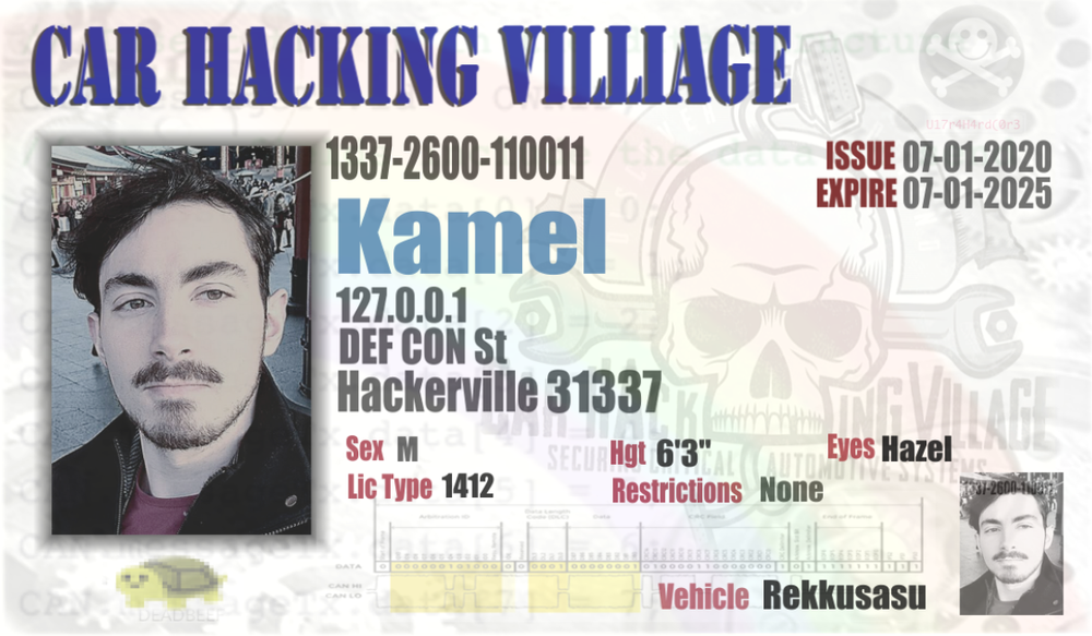 2020 - DefCON 28 — Car Hacking Village