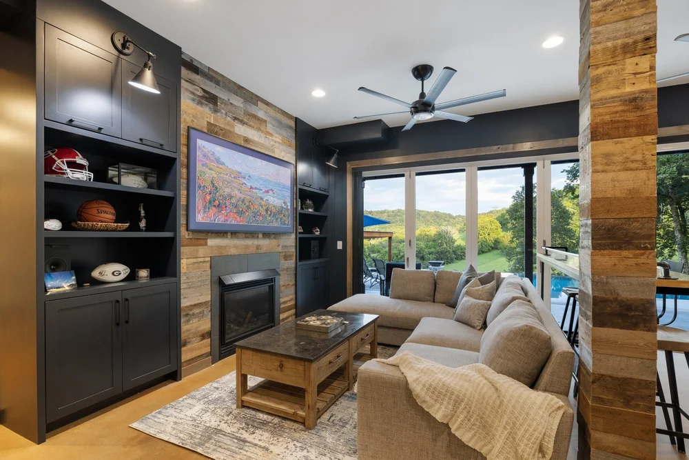 The Ultimate Man Cave-Paige Williams Interior Design