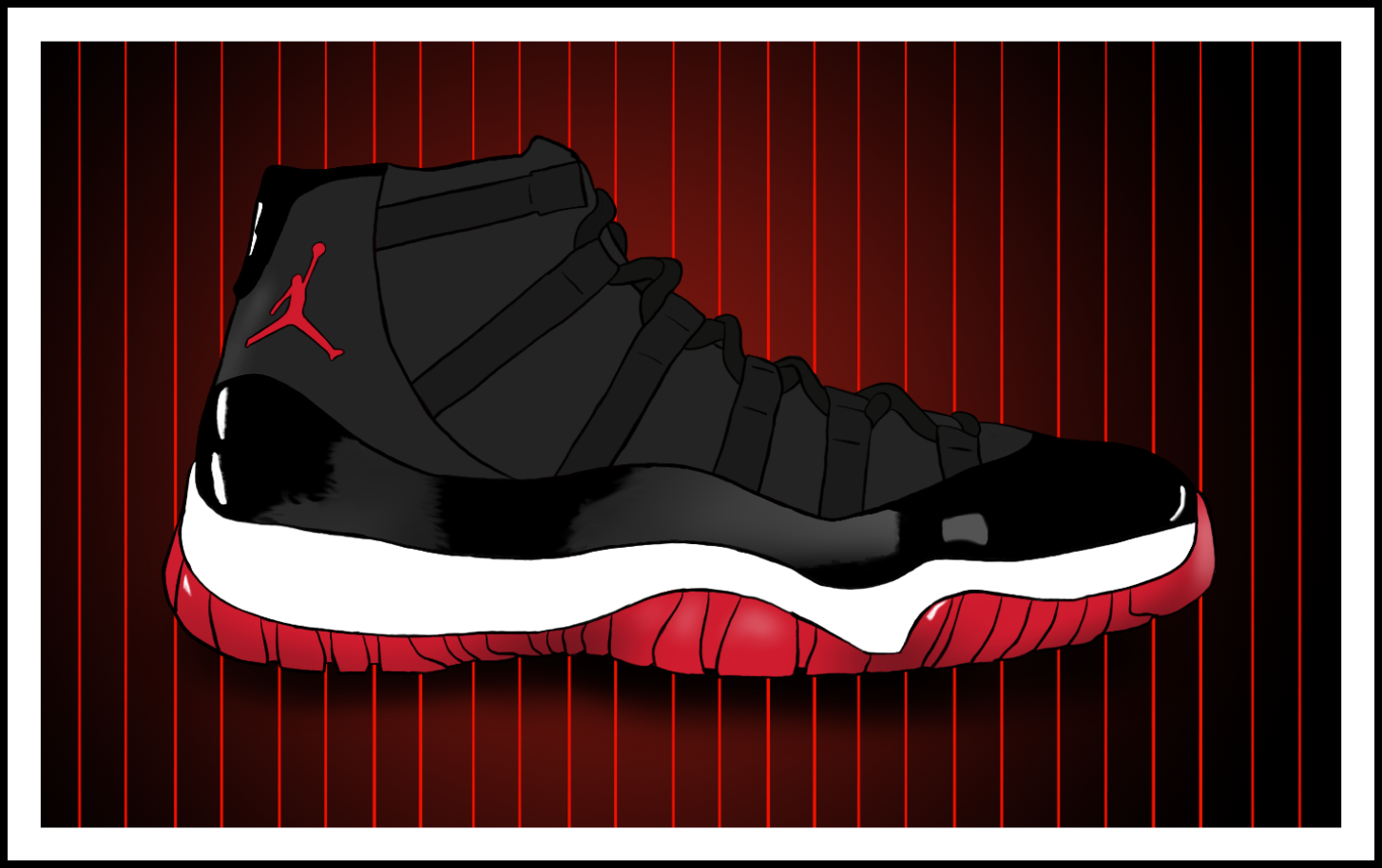 Cartoon Jordan Sneakers