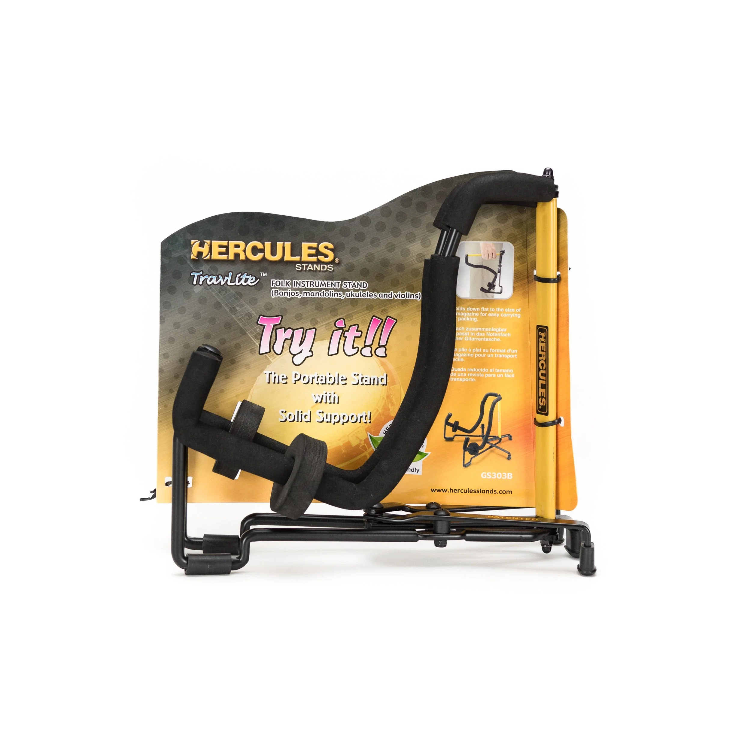 Hercules Ukulele Clamp USP20CB — The Ukebug