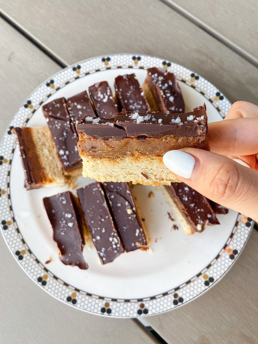 Healthy Twix Bars — Not a Fancy Kitchen
