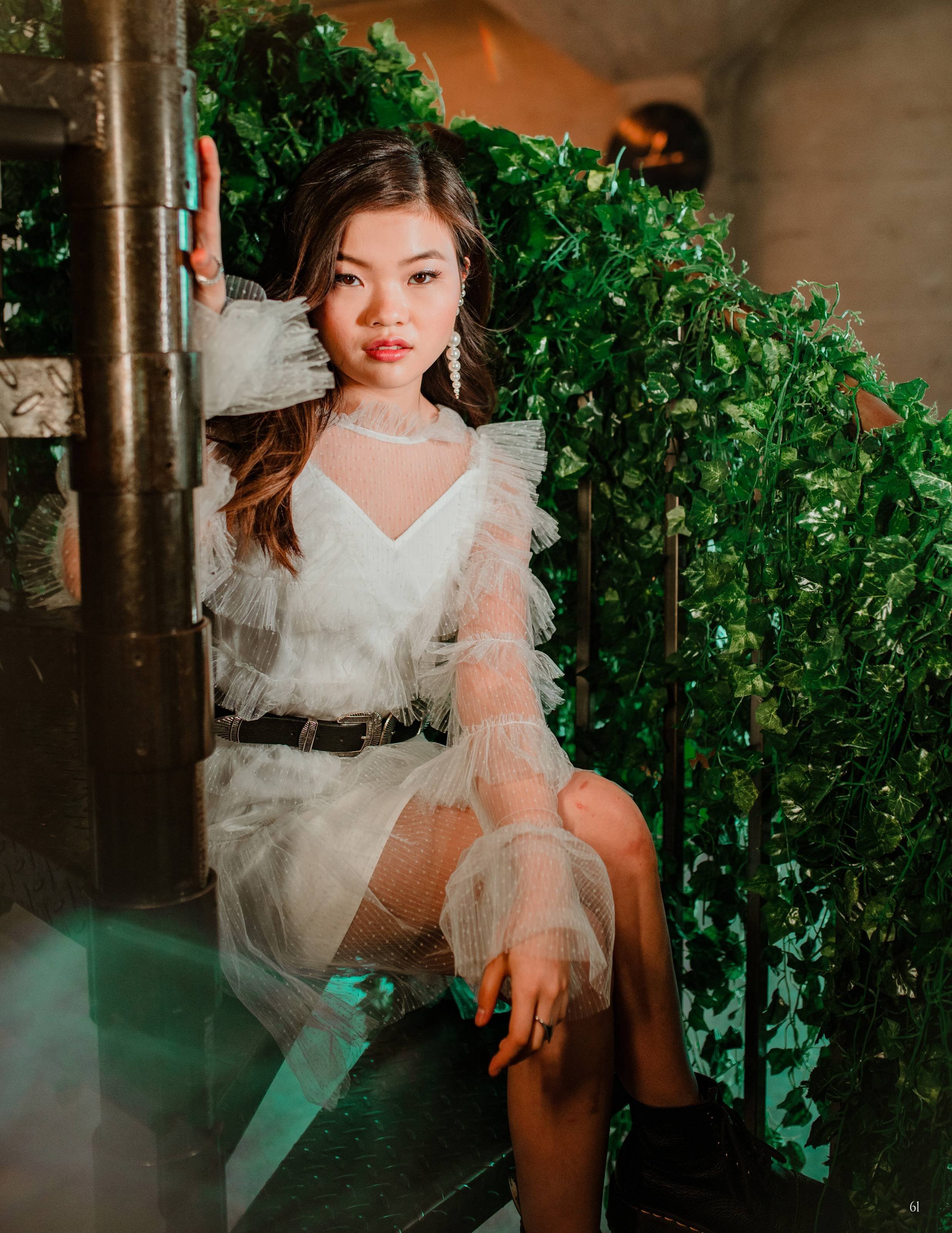 Nickelodeon's Miya Cech from the show Astronauts poses for Rival ...