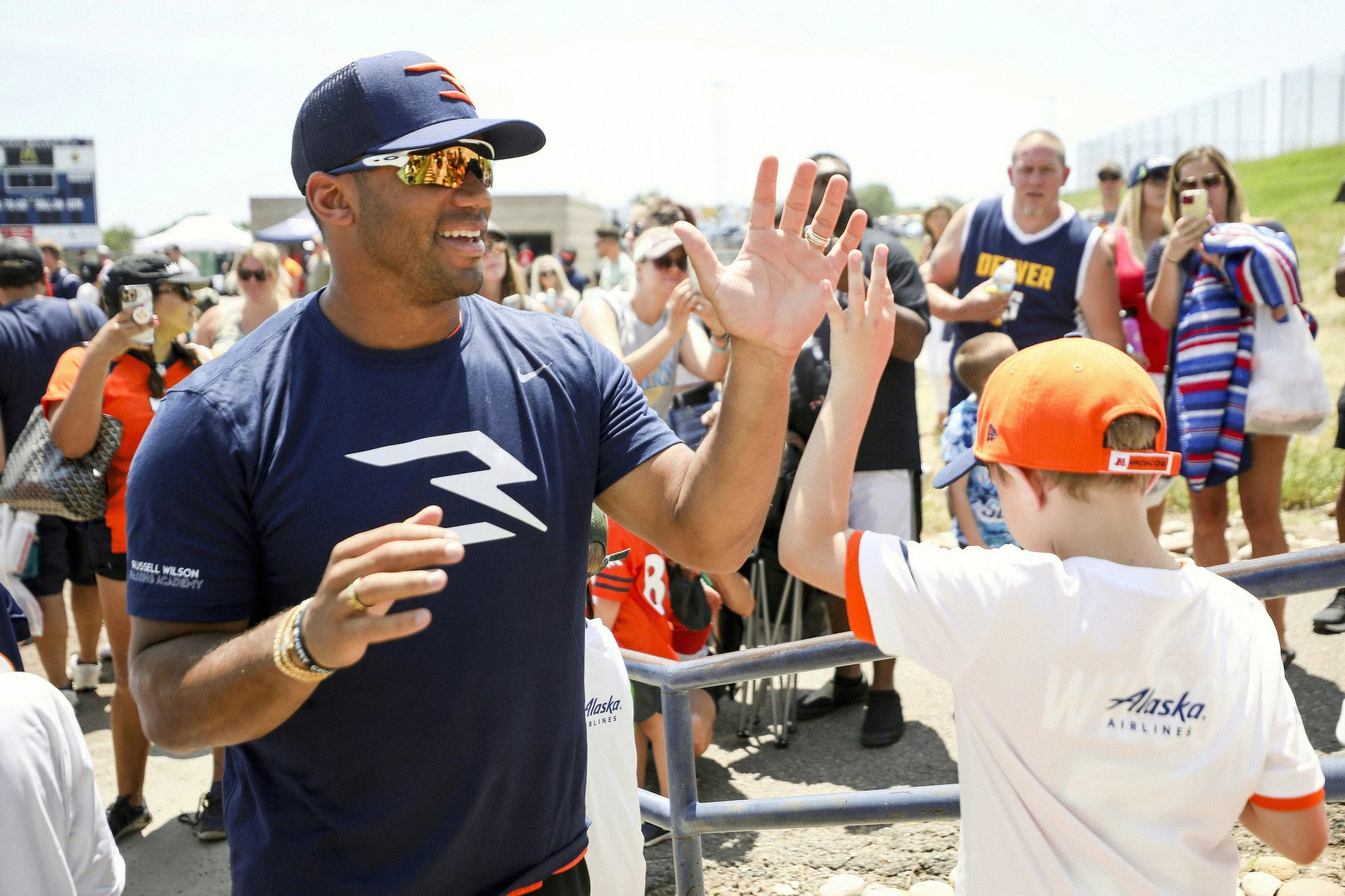 Russell Wilson Race