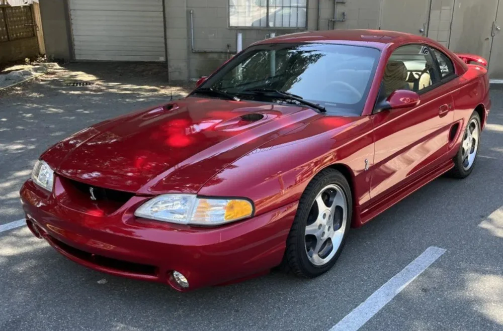 For Sale: 1996 Ford Mustang SVT Cobra Coupe (#3655, Laser Red, 4.6L V8 ...