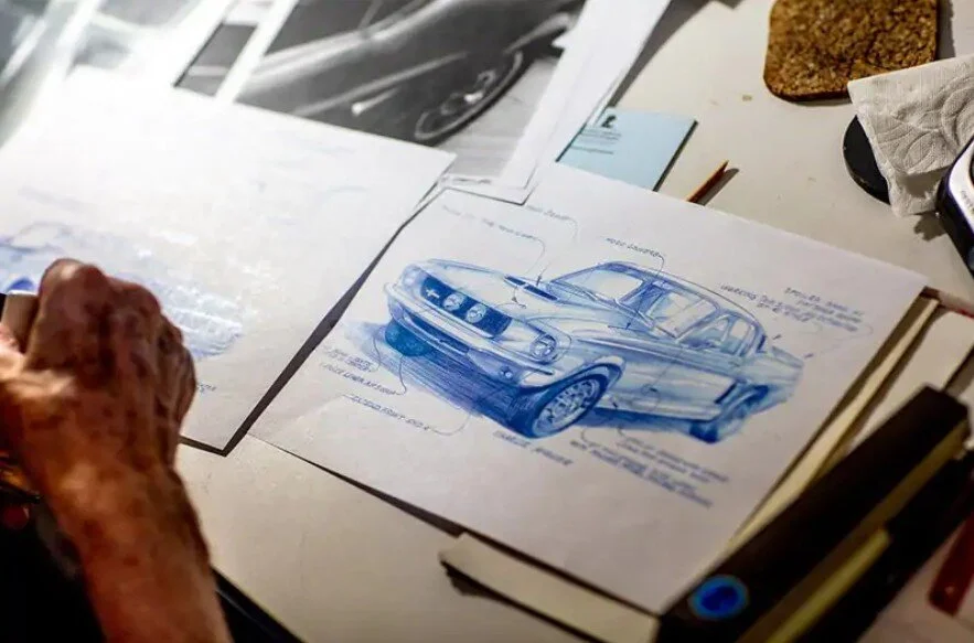 The Men Behind the Making of the 1967 Ford Mustang Shelby GT500 ...