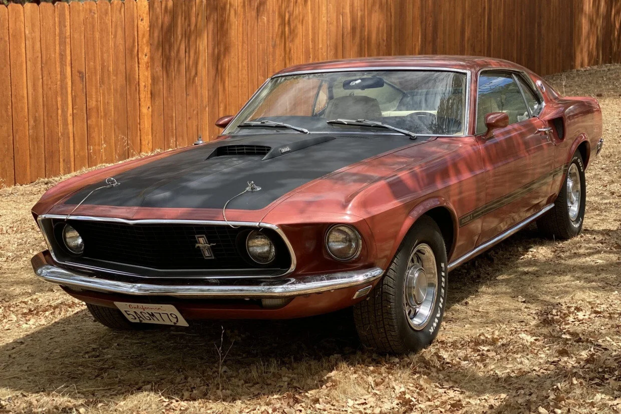 For Sale 1969 Ford Mustang Mach 1 SportsRoof Indian Fire Red 390ci For Sale 1969 Ford Mustang Mach 1 SportsRoof Indian Fire Red 390ci