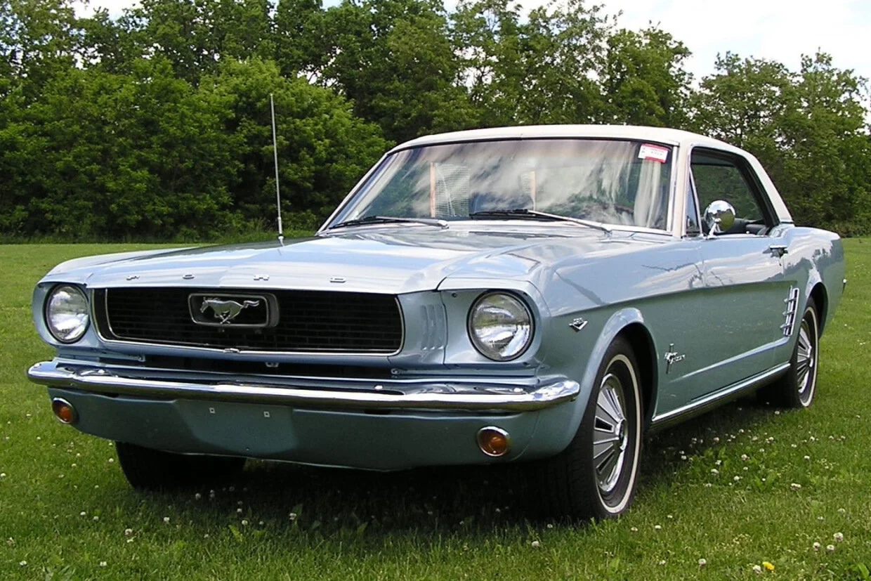 1966 Blue Mustang