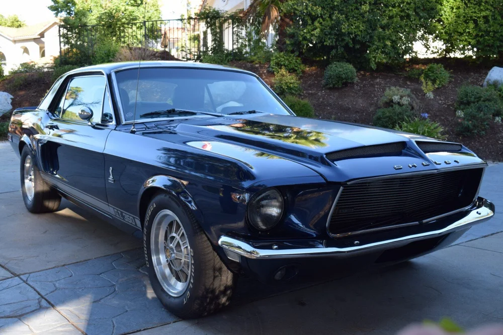 Neon Light Blue 2022 Mustang
