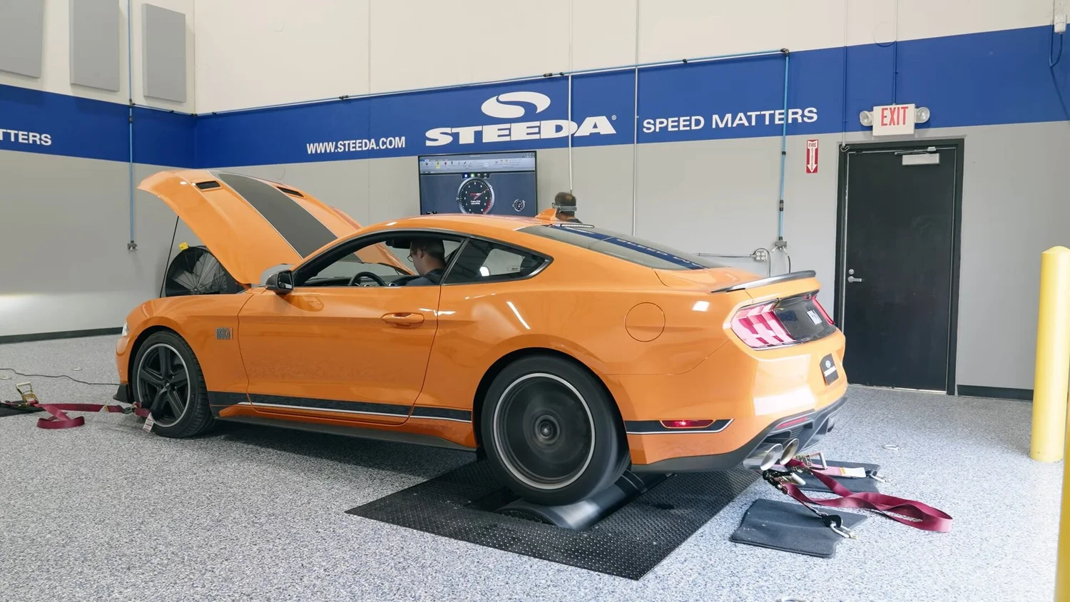 2021 Ford Mustang Mach 1 Dyno Run Ends With 409 HP at the Wheels ...