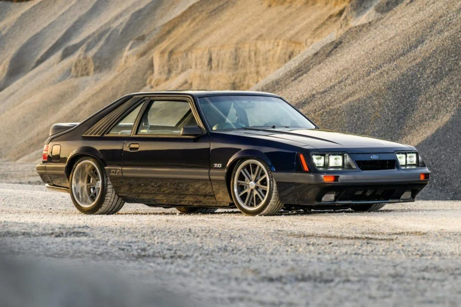 For Sale: 1986 Ford Mustang GT “ProFox” Hatchback (custom black/blue ...