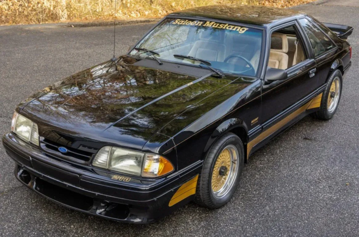 For Sale: 1988 Ford Mustang Saleen Hatchback (#210, black, 5.0L V8, 5 ...
