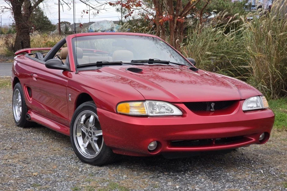 For Sale: 1996 Ford Mustang SVT Cobra Convertible (#807, Laser Red ...