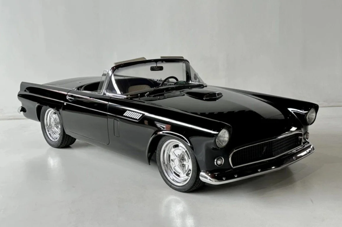 For Sale: 1956 Ford Thunderbird (Raven Black, modified, 5.0L "Coyote ...