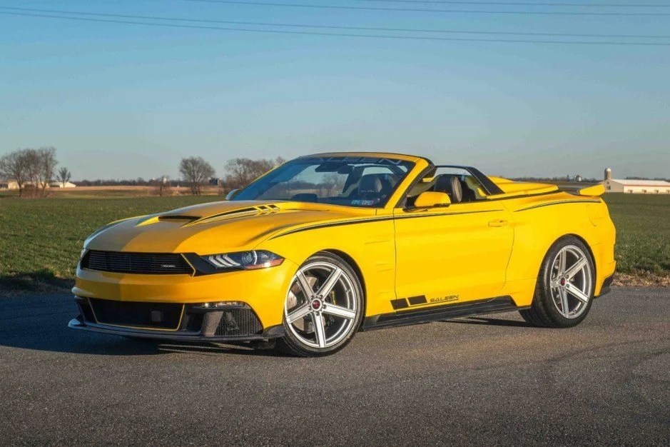 For Sale: 2023 Ford Mustang Saleen SA-40 Speedster (#8, Speedlab Yellow ...