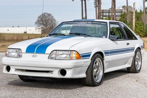 For Sale: 1991 Ford Mustang SAAC MKI Hatchback (#13, white, blue ...