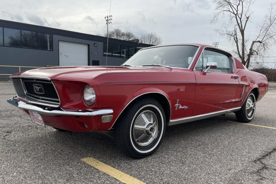 For Sale: 1968 Ford Mustang Fastback (red, 289ci V8, 3-speed auto ...