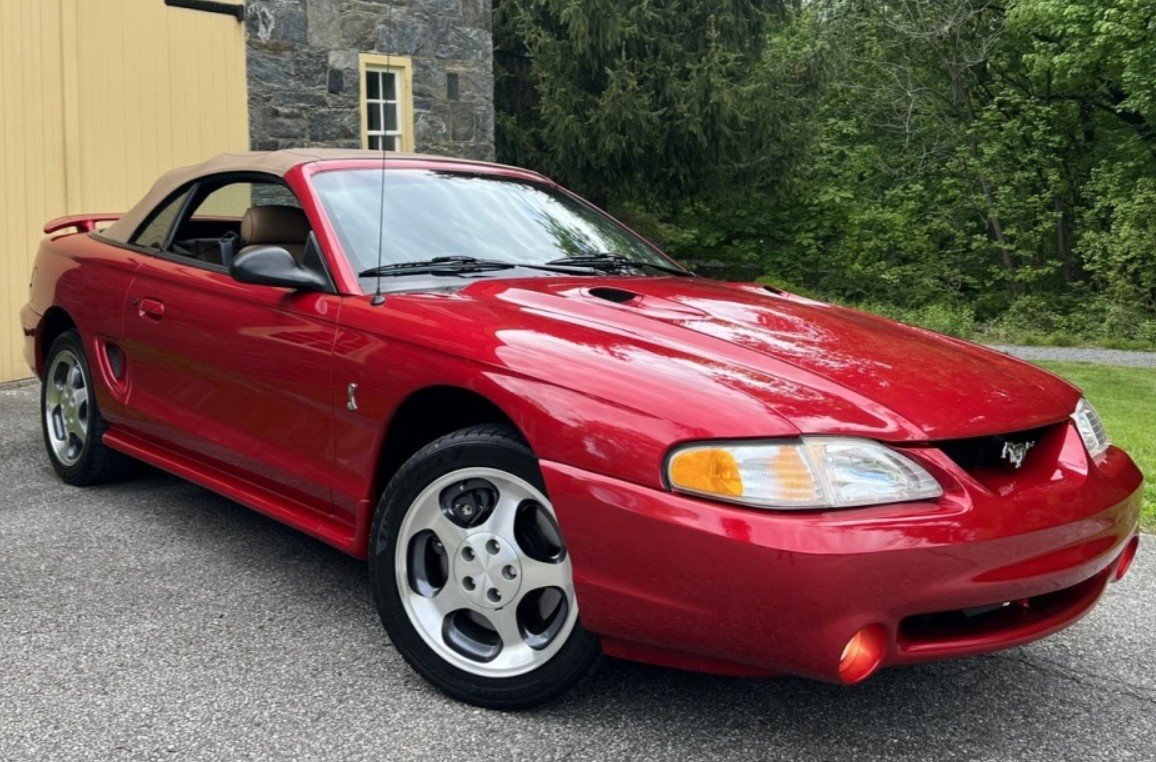 For Sale: 1996 Ford Mustang SVT Cobra Convertible (#808, Laser Red ...