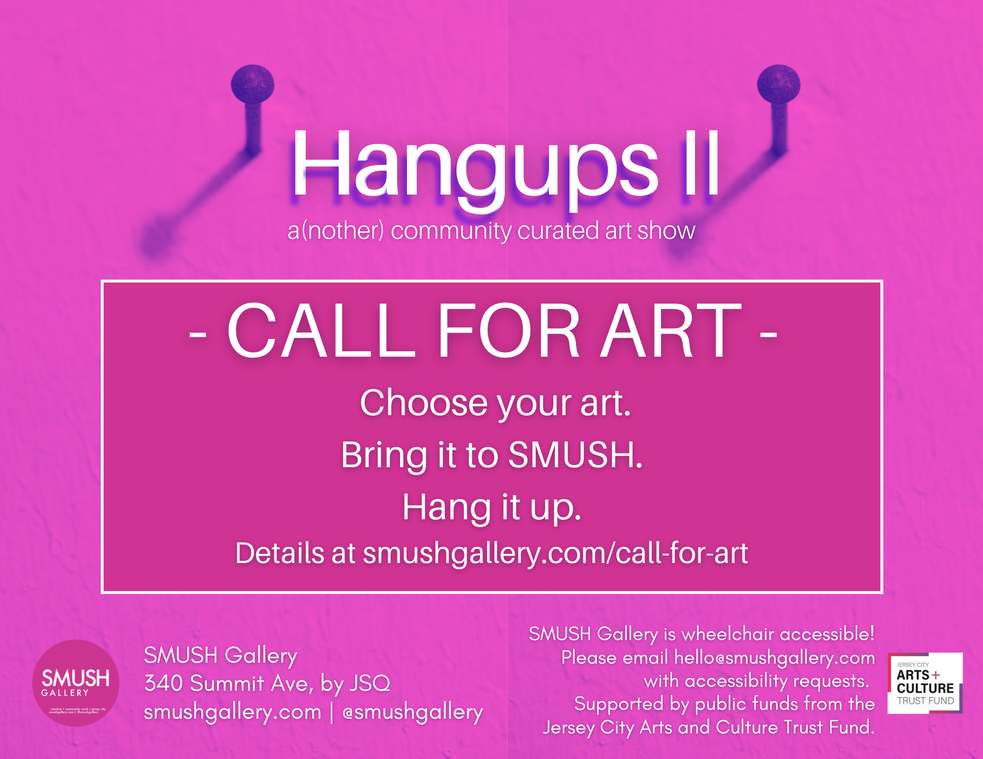 Call for Art — SMUSH Gallery