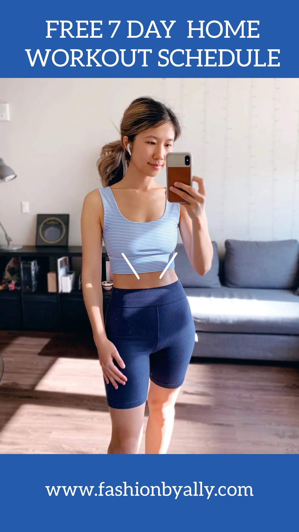 Free 7 Day Home Workout Schedule (Printable) — Fashion by Ally