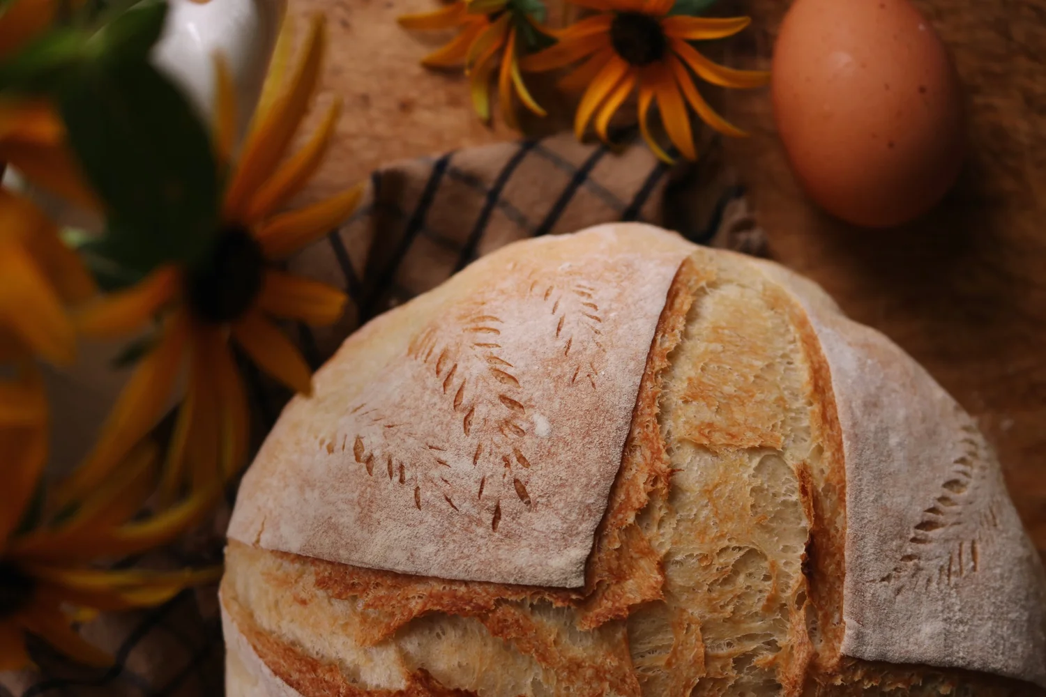 Simple Life, Simple Ingredients: Homemade Rustic Country Bread — CALICO ...