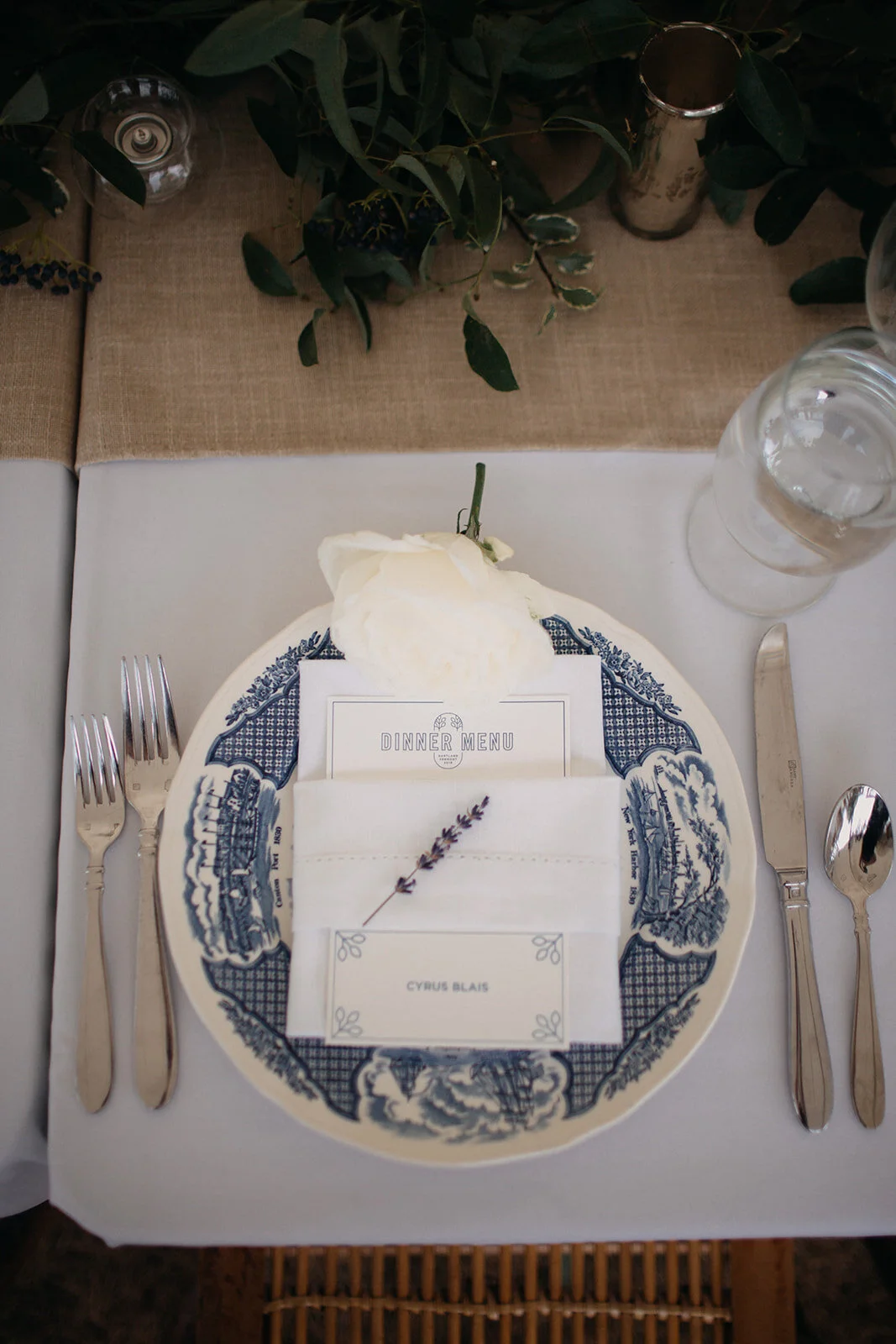 Semi Formal Place Setting