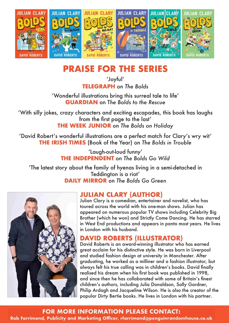 The Bolds — Julian Clary