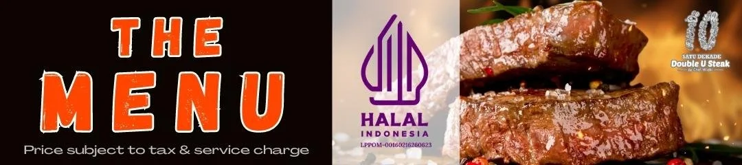 Menu Double U Steak By Chef WIdhi — DOUBLE U STEAK BY CHEF WIDHI