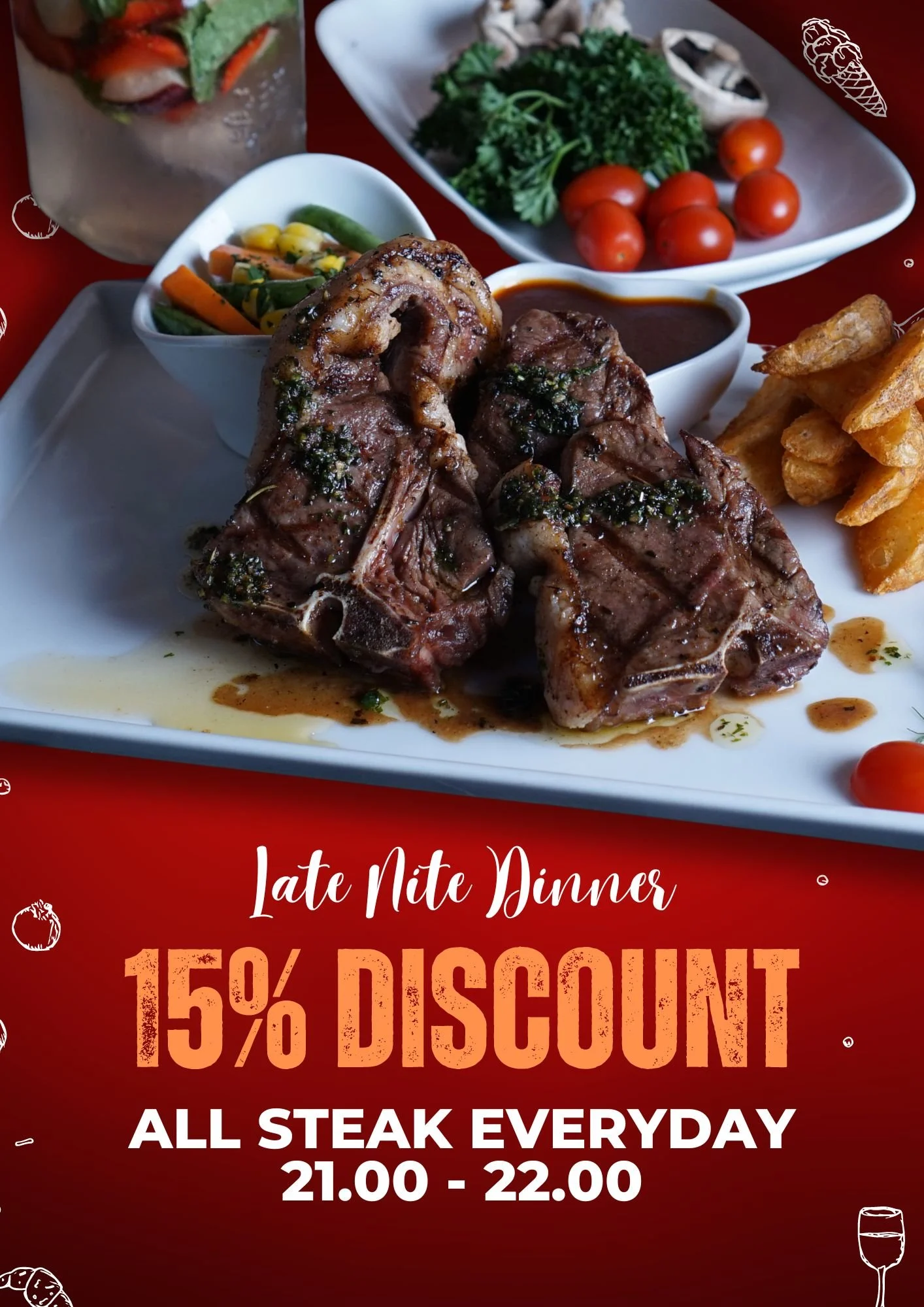 Menu Double U Steak By Chef WIdhi — DOUBLE U STEAK BY CHEF WIDHI