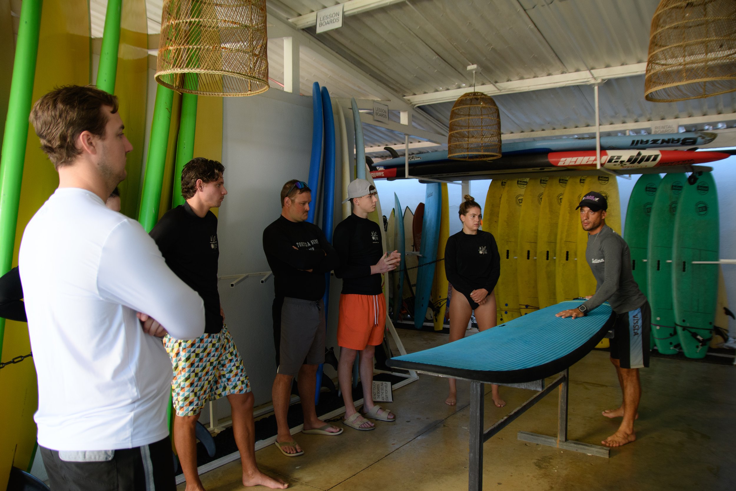 Surf lessons — Tortuga surf camp