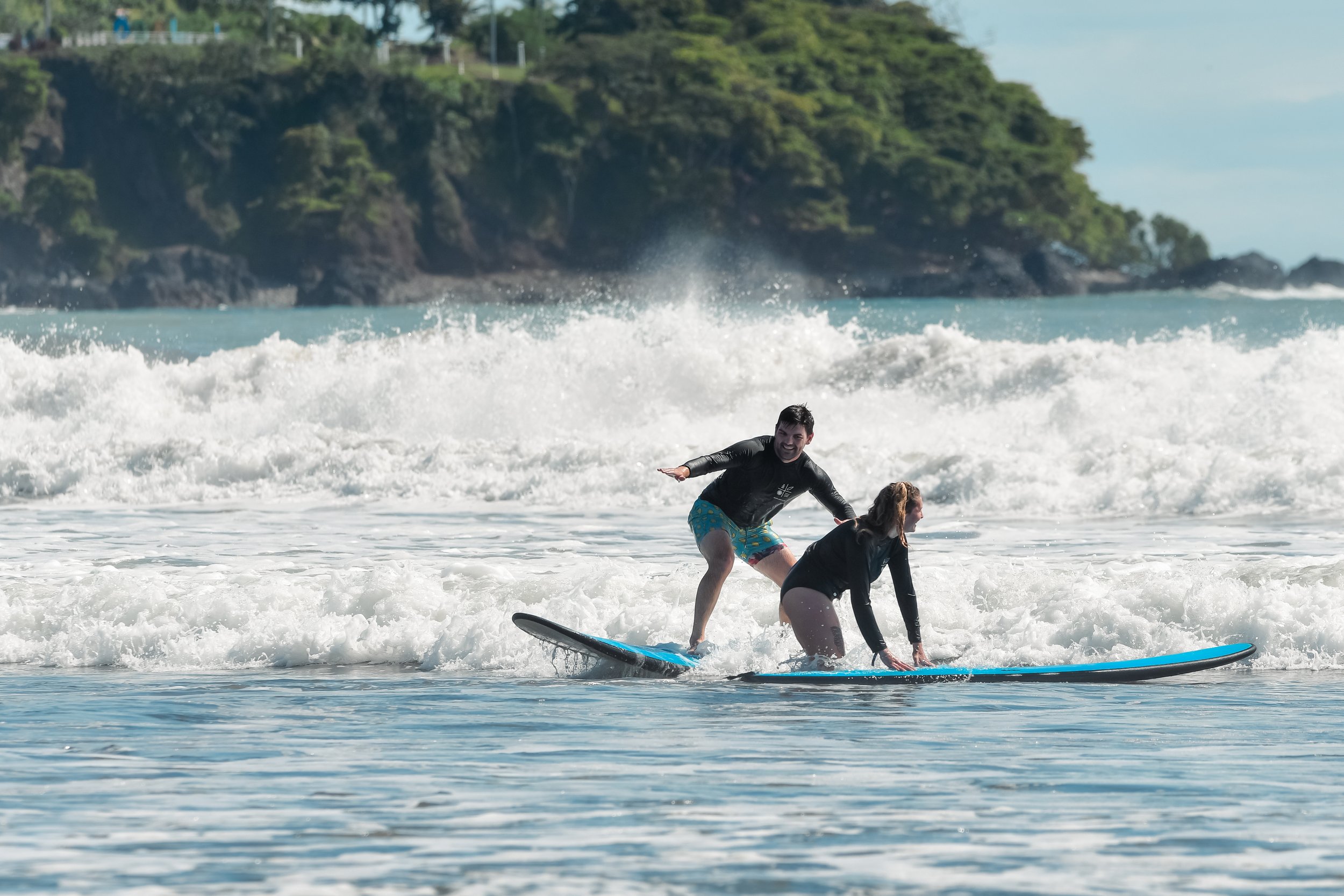 Surf lessons — Tortuga surf camp