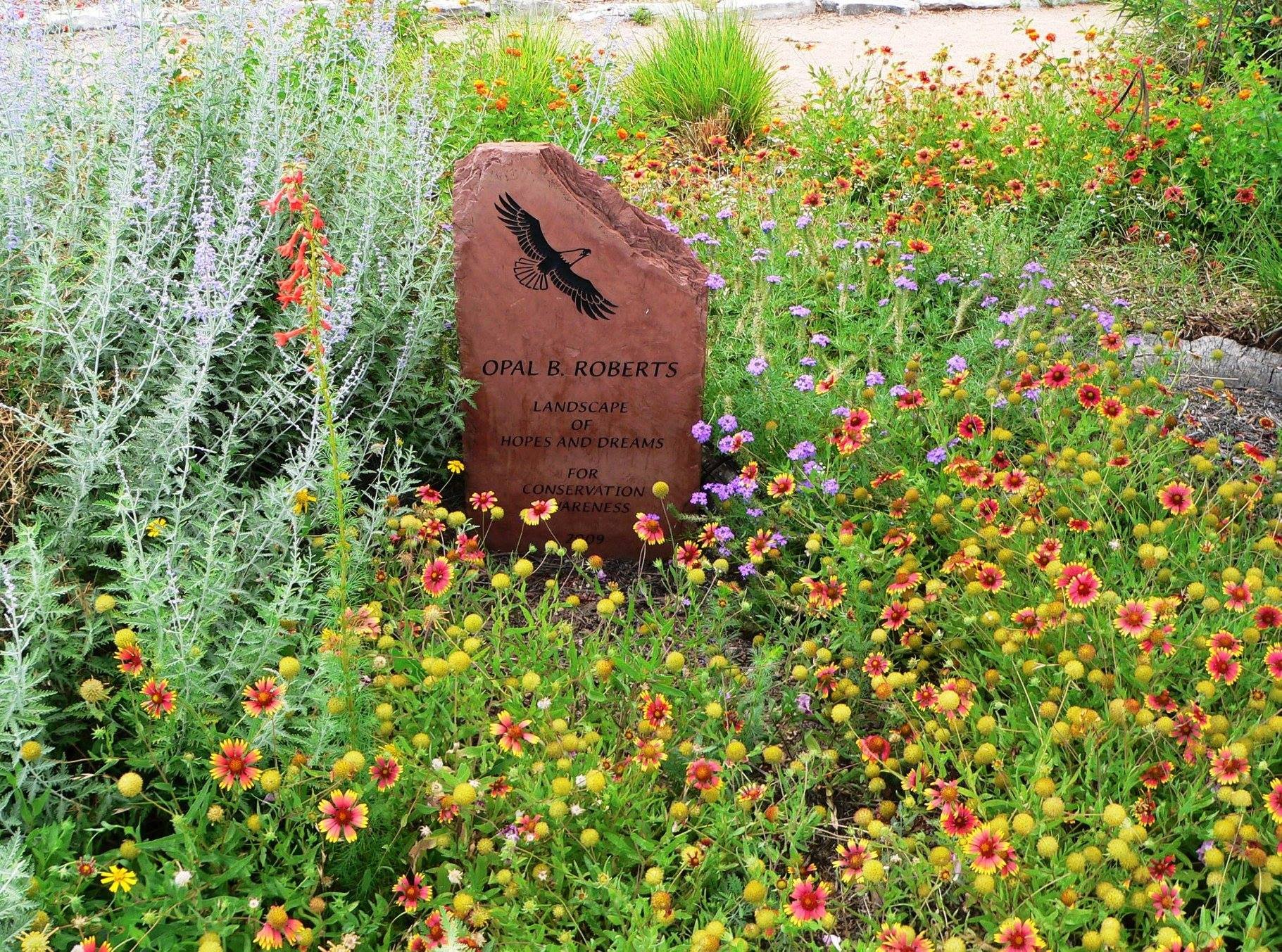 Opal B. Roberts Landscape of Hopes and Dreams, Junction — Hill Country ...