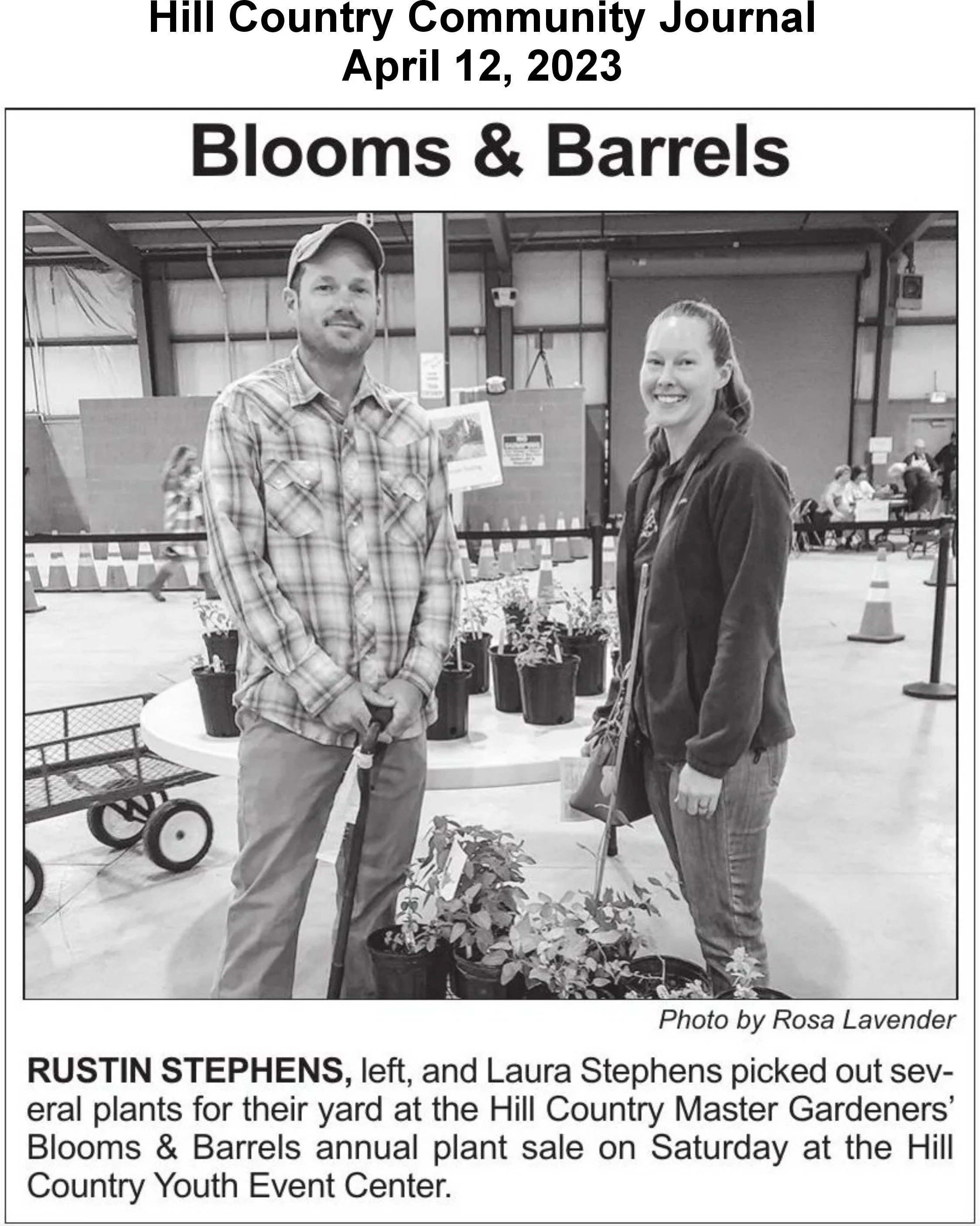 B&B PHOTOS 2024 — Hill Country Texas Master Gardeners