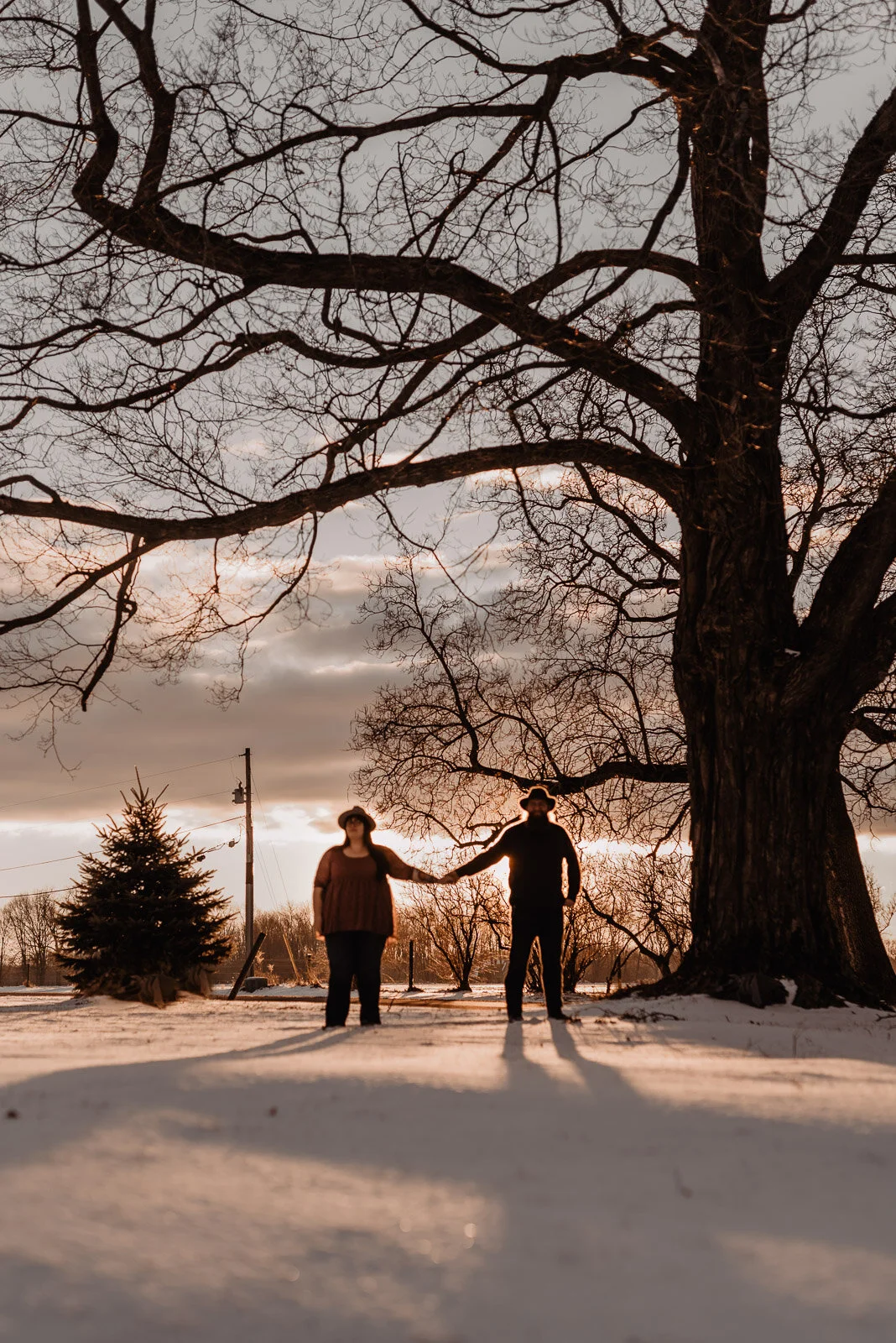 Michigan Winter Couples Session - Zach & Shauna — Alli Fenwick ...