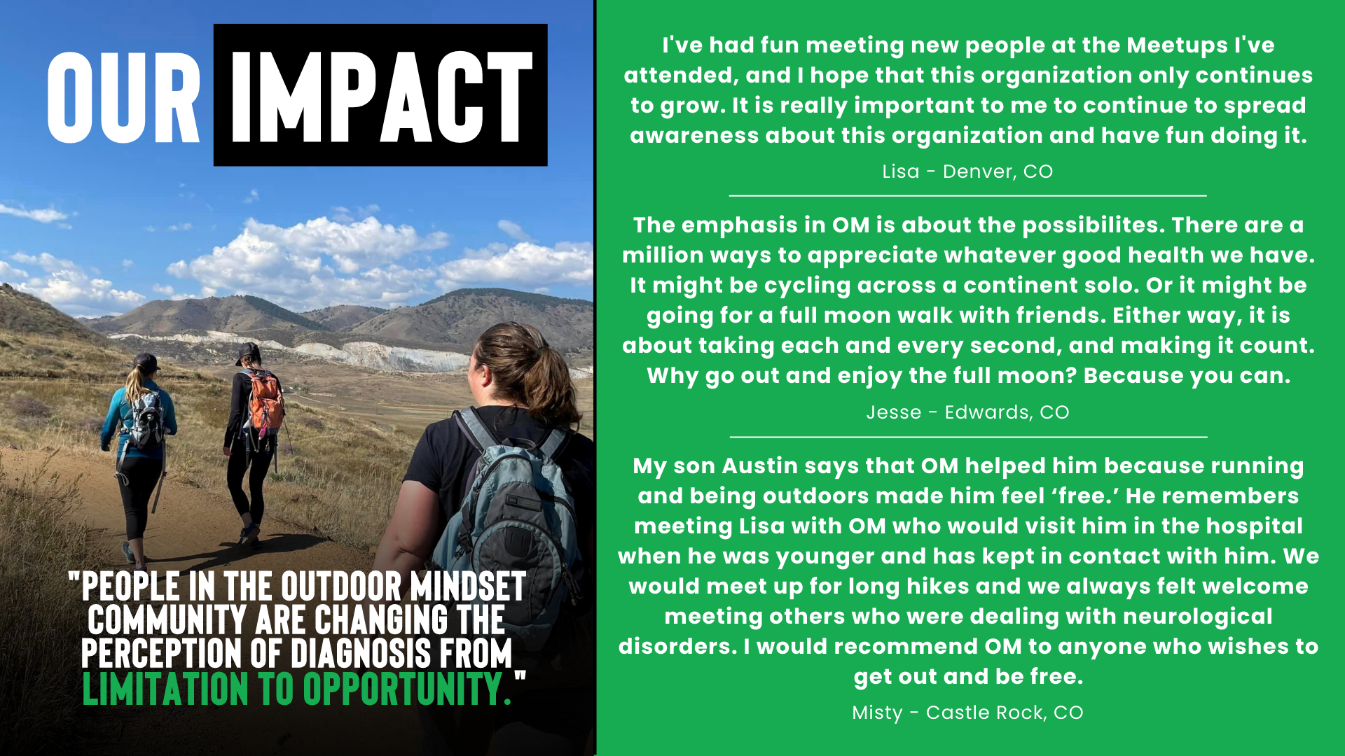 Annual Report 2022 — Outdoor Mindset