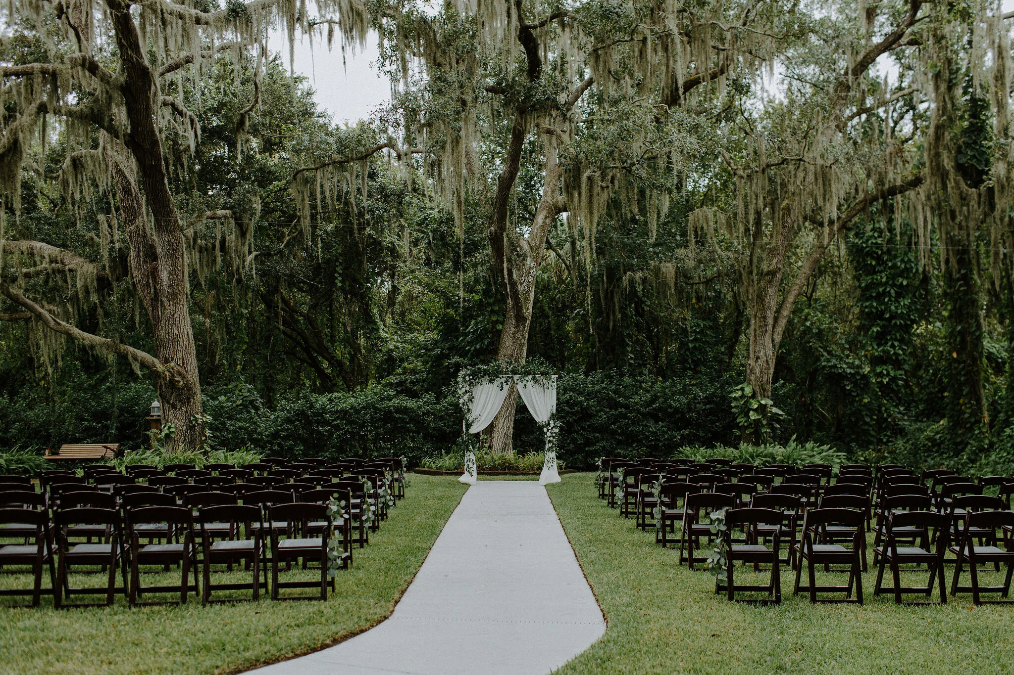Bakers Ranch Wedding Venue - Ancient Oaks Canopy Ceremony Site — Bakers ...