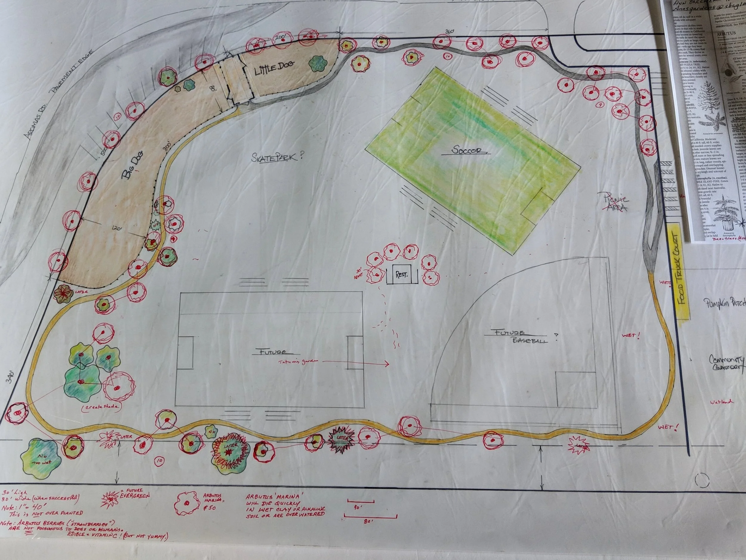 Walking Trail — Aromas Community (Sports) Park