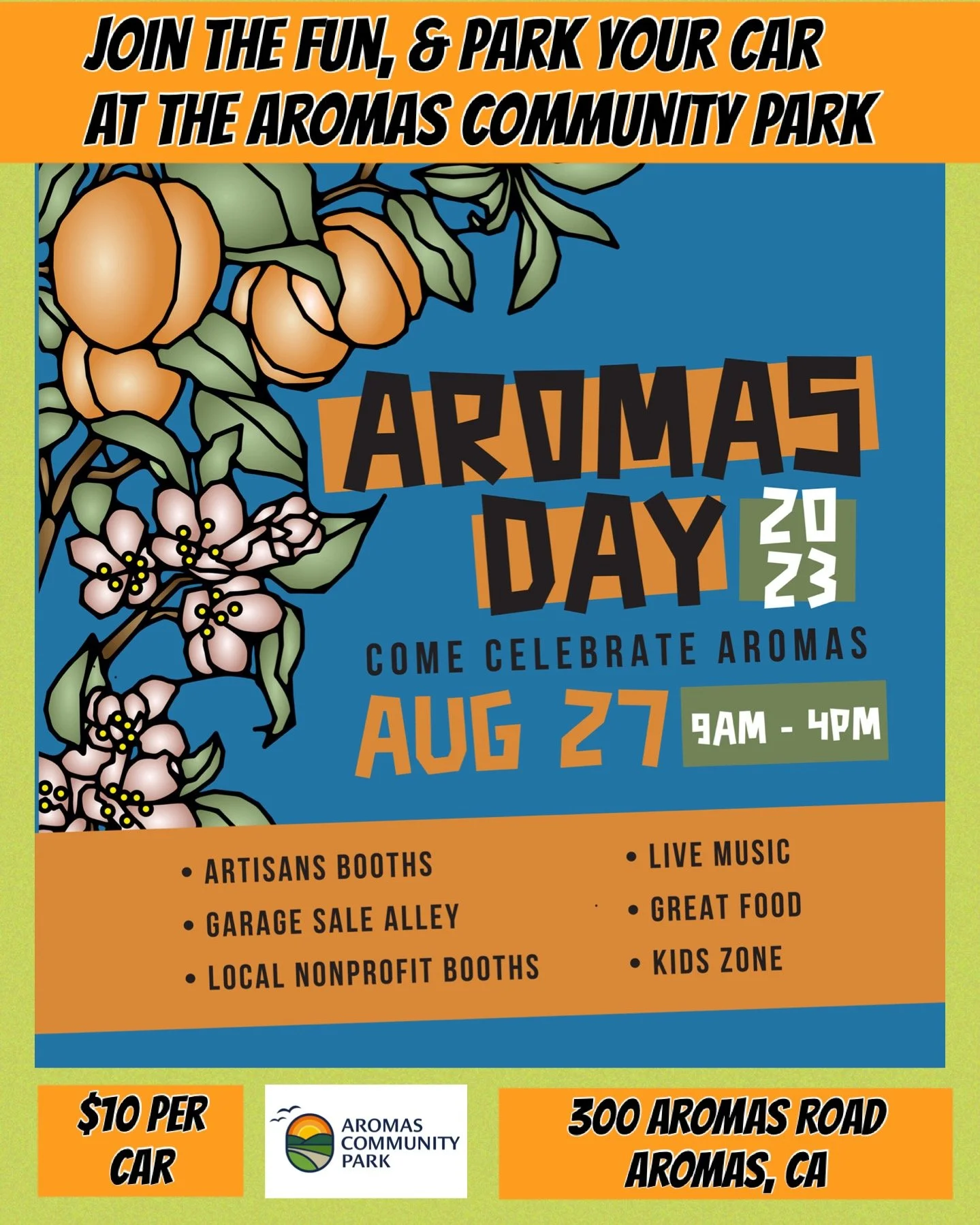 Upcoming Events — Aromas Community Park