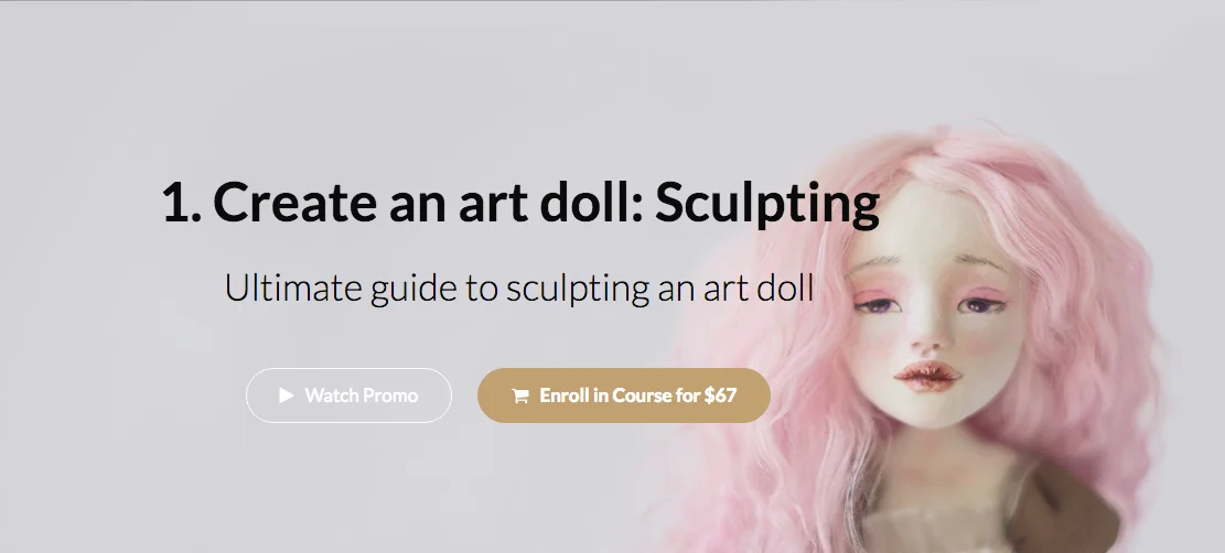 How to make a wig for a doll? — Adele Po.