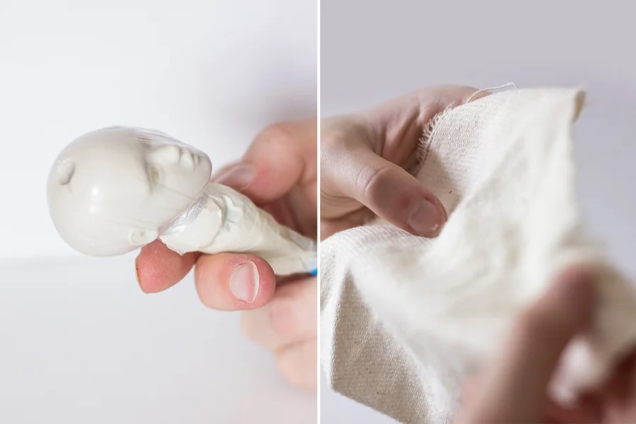 How to make a wig for a doll? — Adele Po.