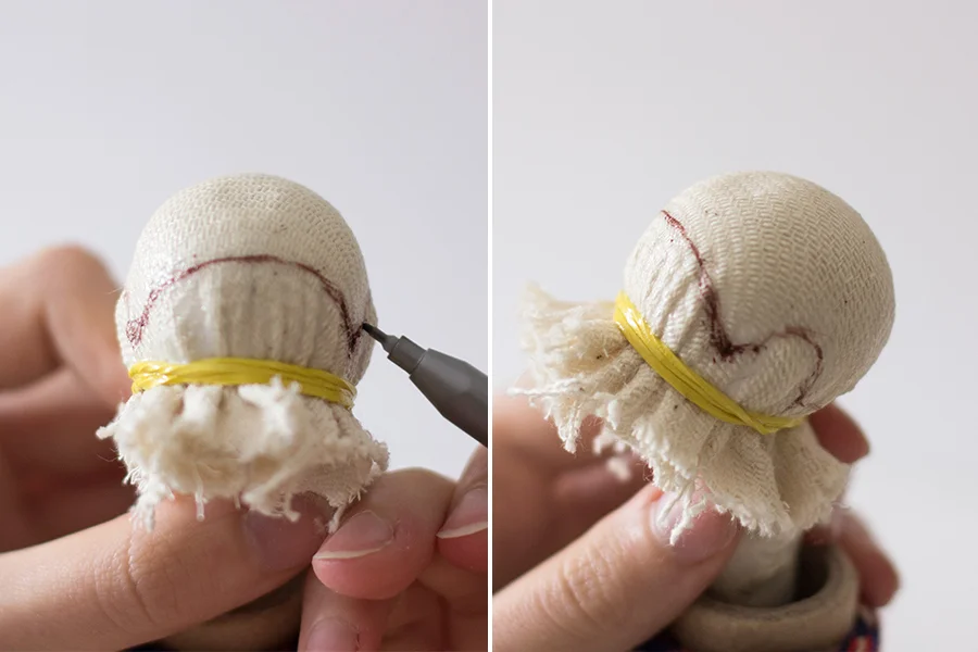 How to make a wig for a doll? — Adele Po.