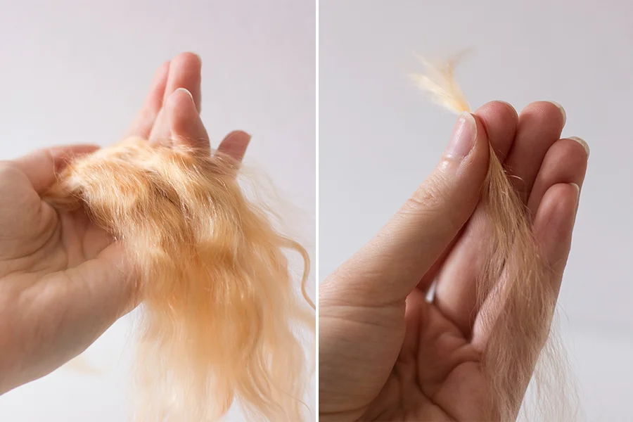 How to make a wig for a doll? — Adele Po.