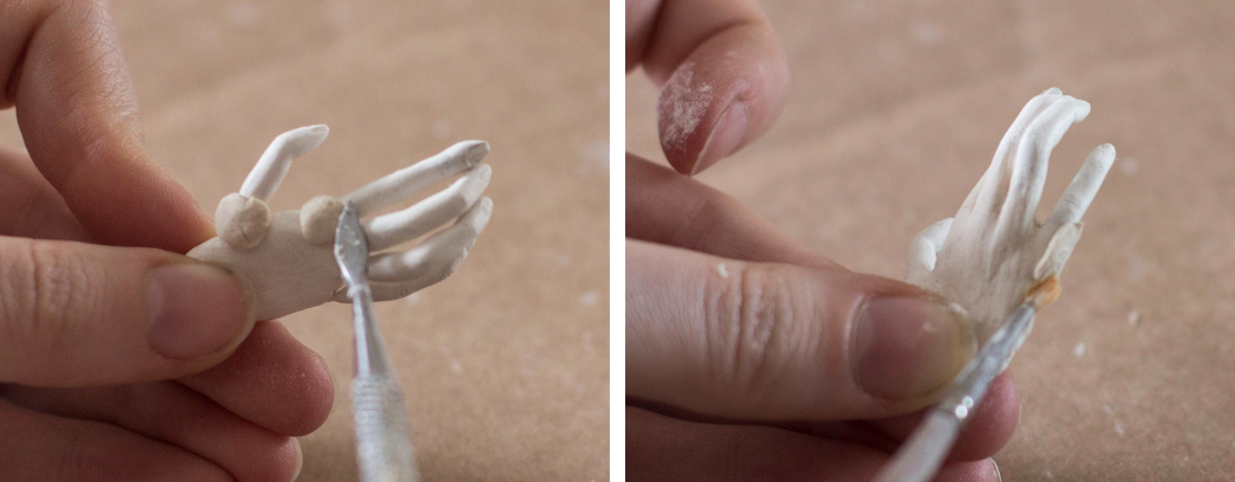 Sculpting hands - my favourite techniques — Adele Po.