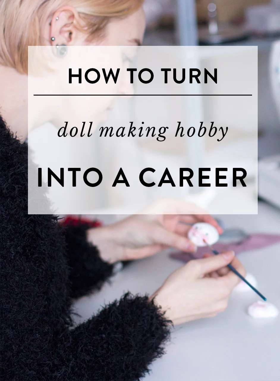 Doll artist's studio tour — Adele Po.