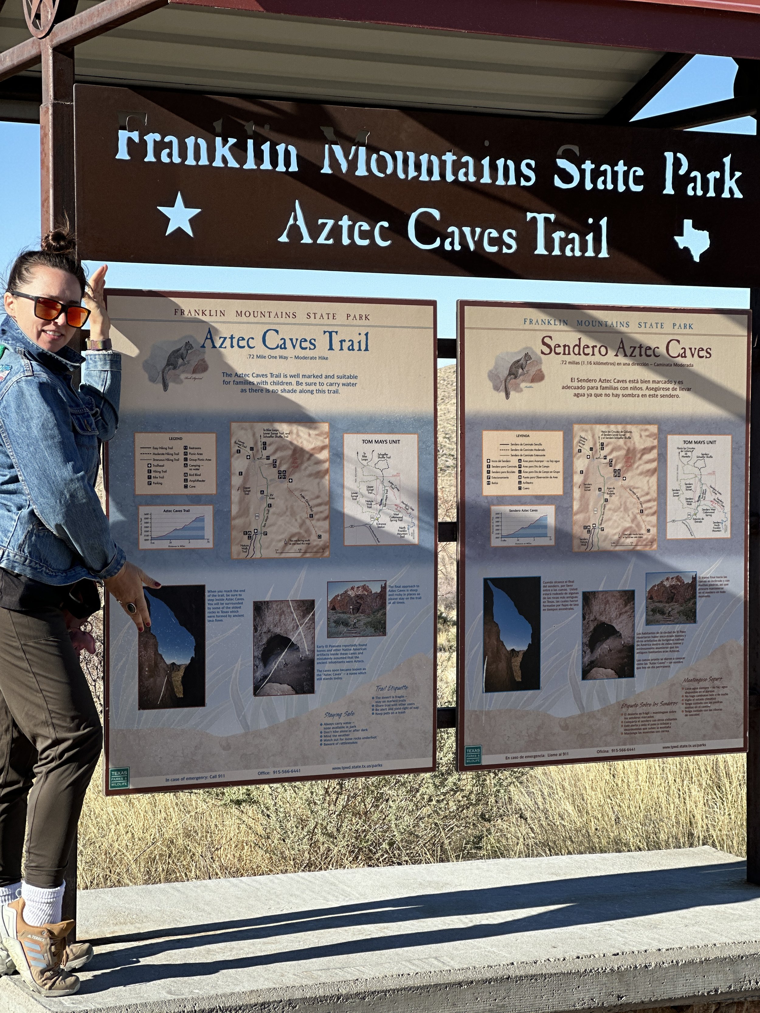 Exploring the Aztec Caves Trail at Franklin Mountains State Park ...