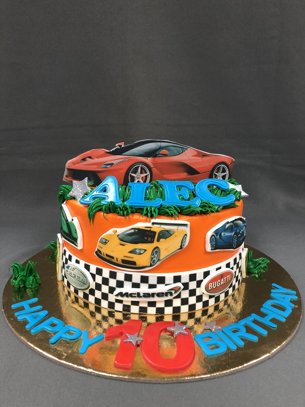 Cars Sheet Cake