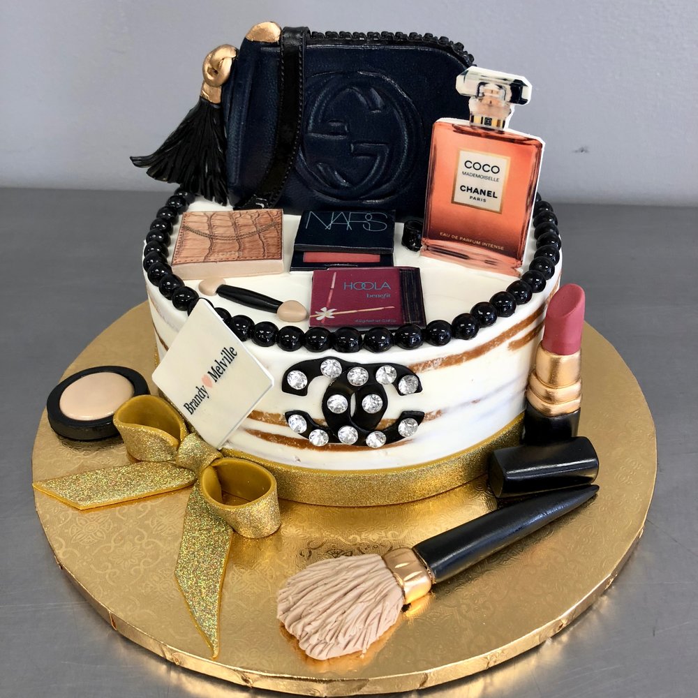 Chanel Makeup Birthday Cake | Saubhaya Makeup