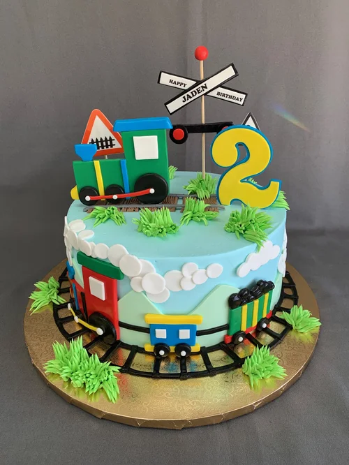 Birthday Cakes For Boys Train