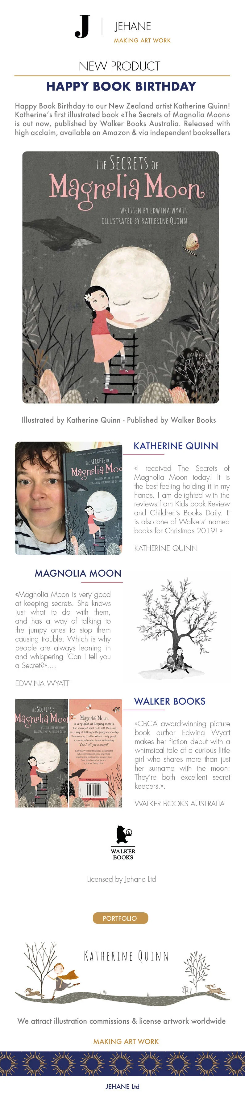 The Secrets of Magnolia Moon — Jehane